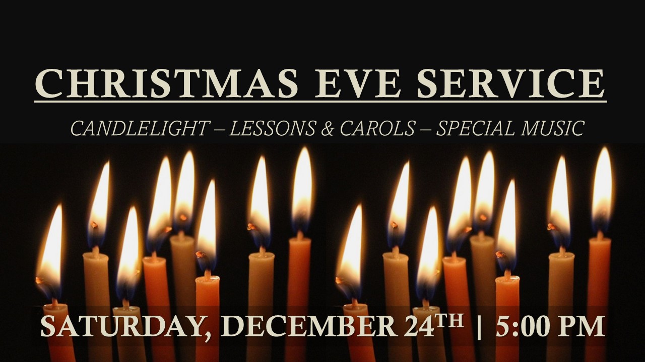 Join us for Christmas Eve Worship – First Congregational Church of ...