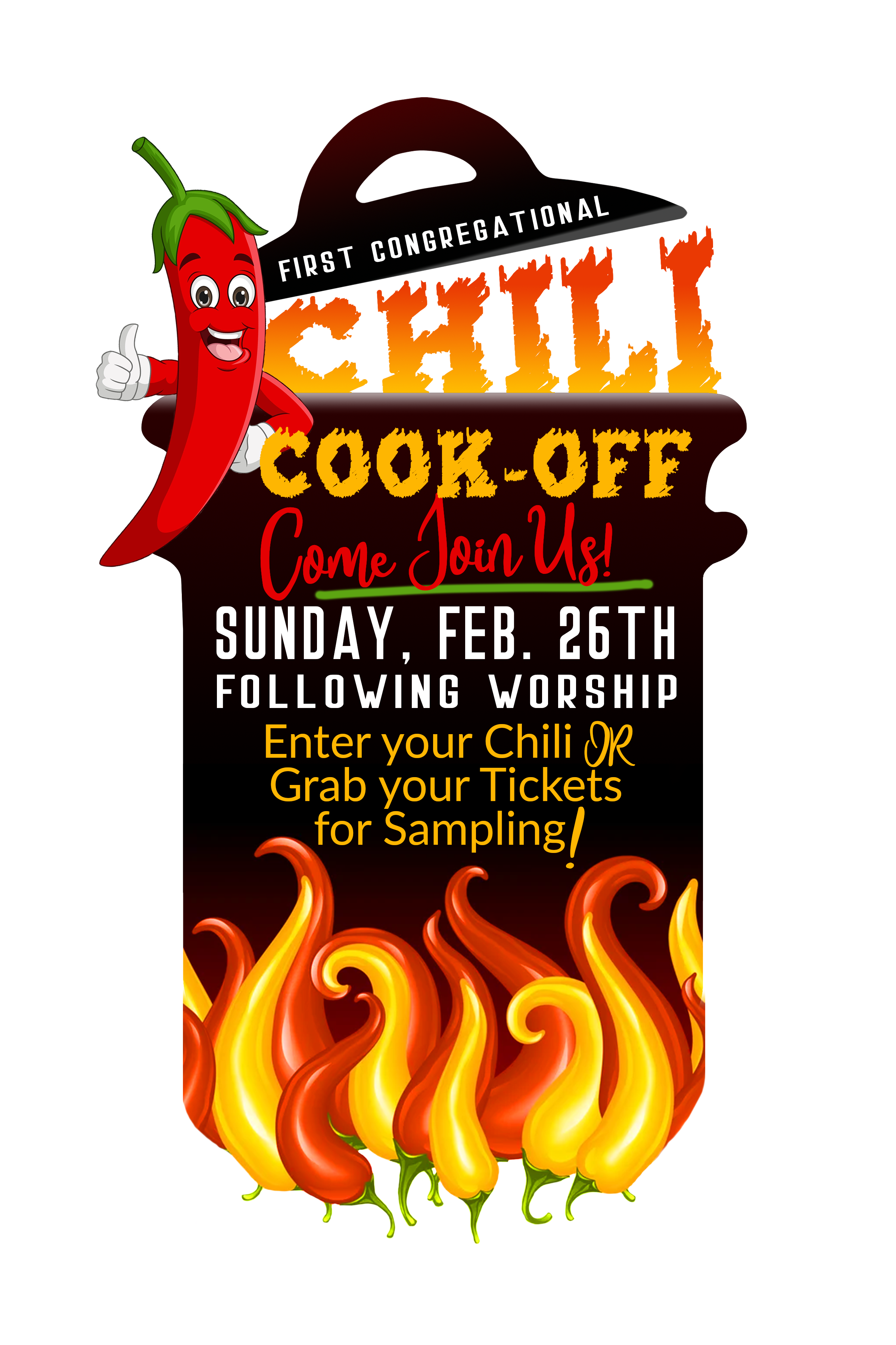 FCC CHILI COOK-OFF – First Congregational Church of Tallmadge